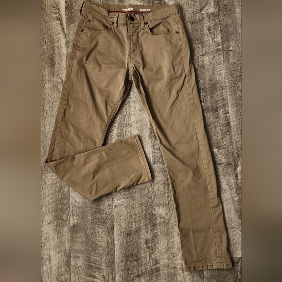 Wrangler | Pants | Wrangler Mens Brown Chinos | Poshmark